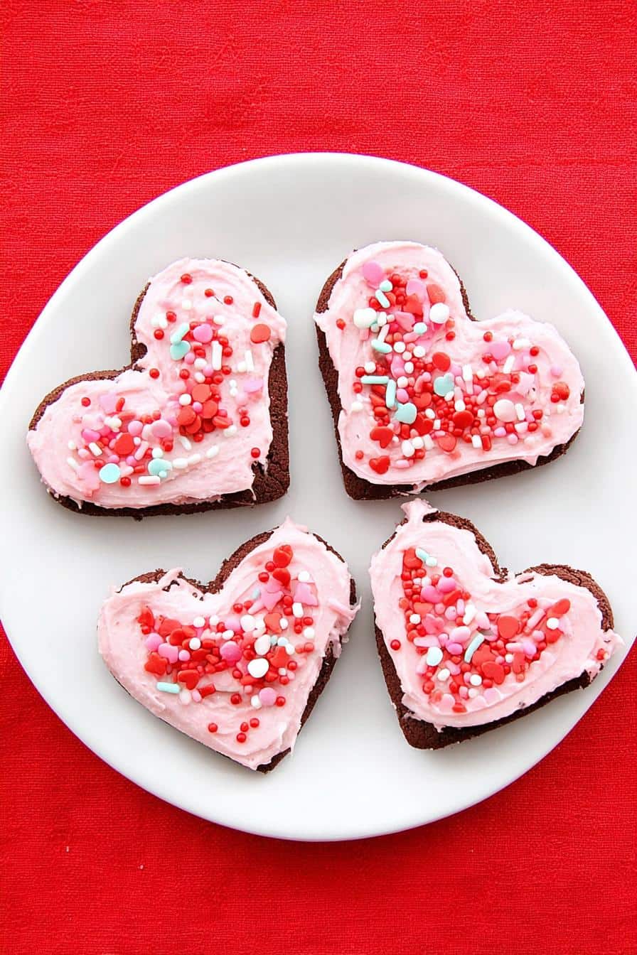 Bake 1 Batch of Unforgettable Chocolate Heart Sugar Cookies - www ...